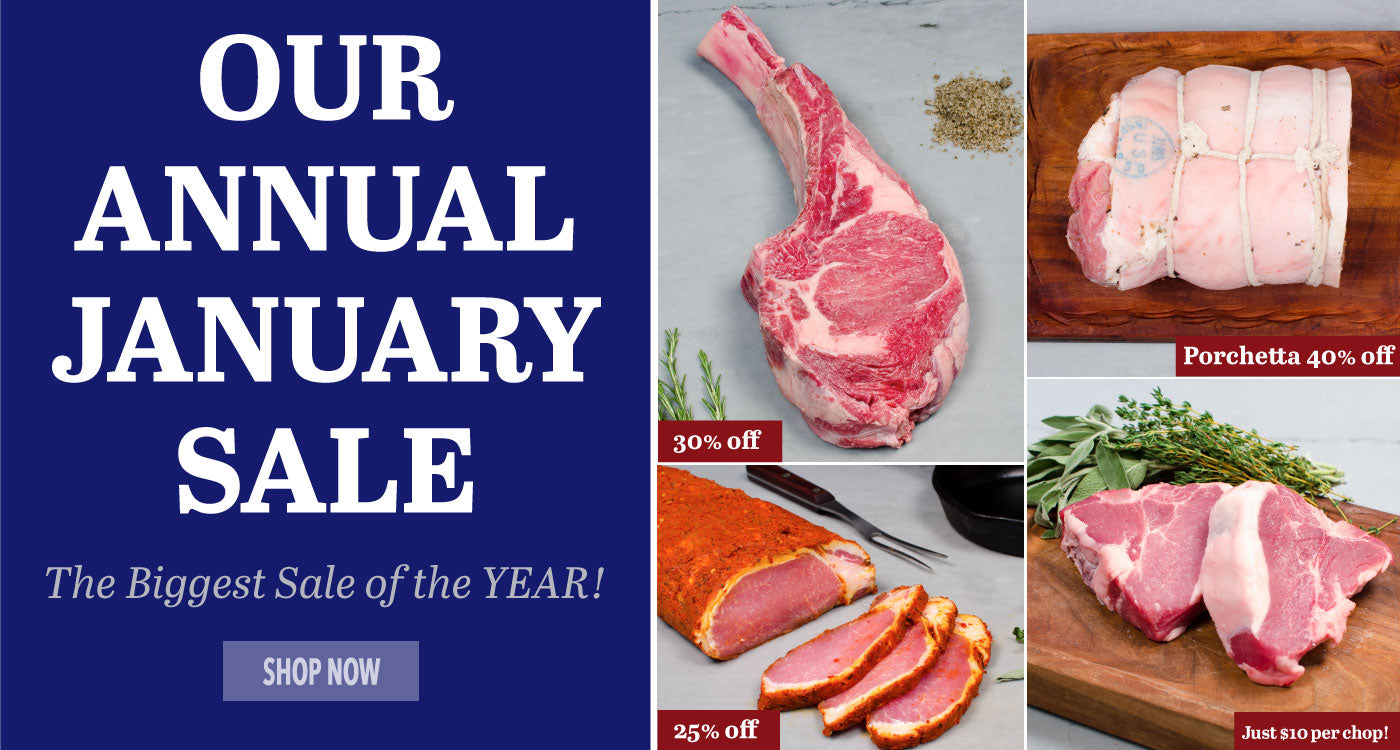 Our Annual January Sale