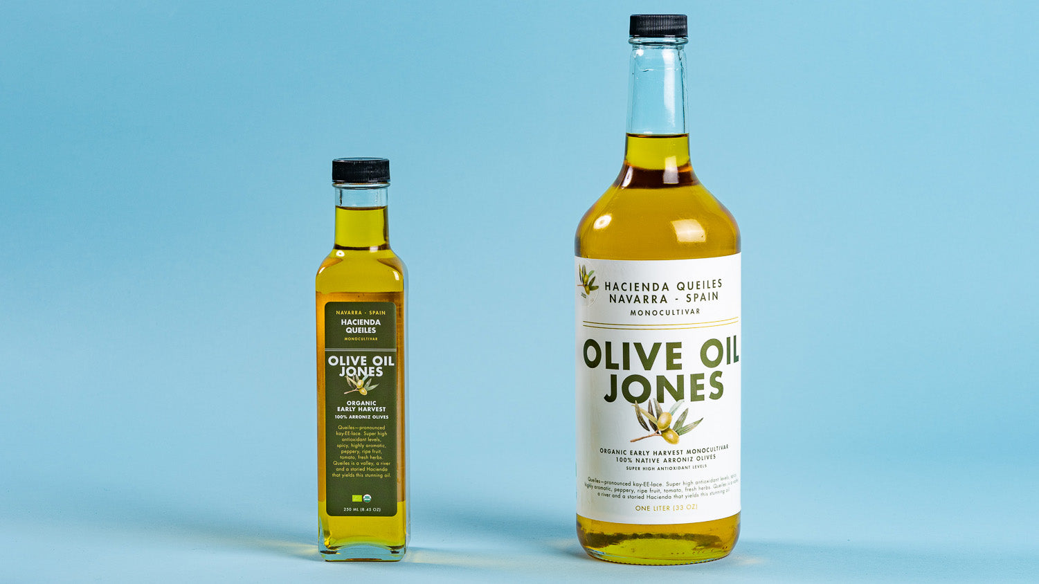 Extra Virgin Olive Oil Tasting with our New Variety Hacienda Queiles