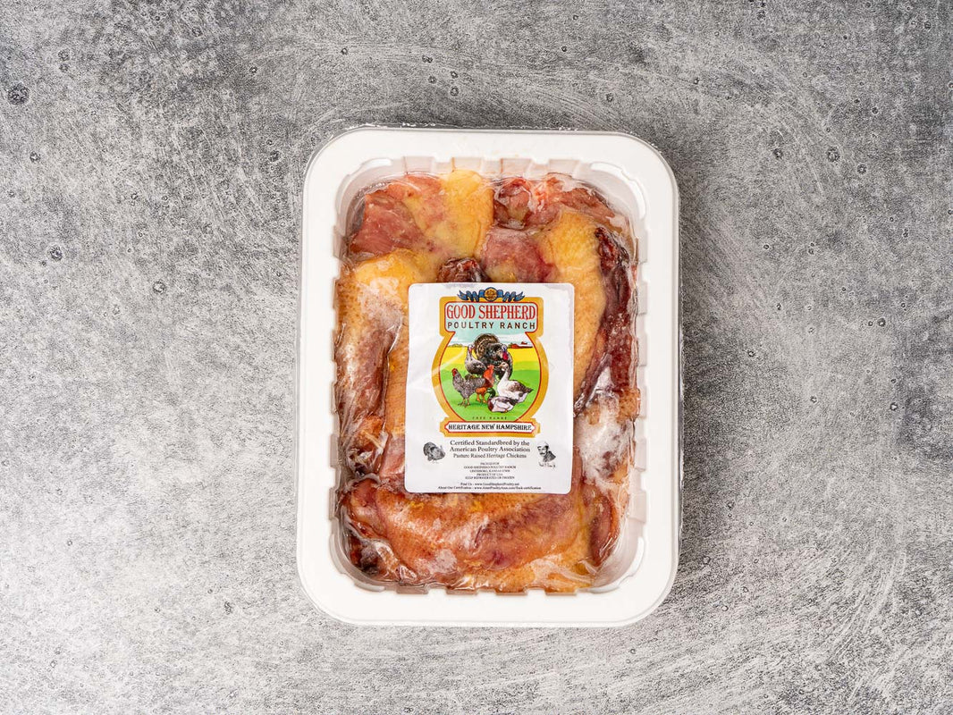 Heritage Chicken Necks, raised by Good Shepherd Ranch