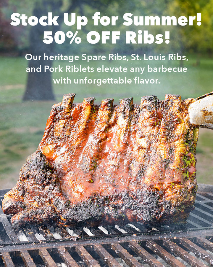 Shop Heritage breeds online humanely raised, pasture raised meat