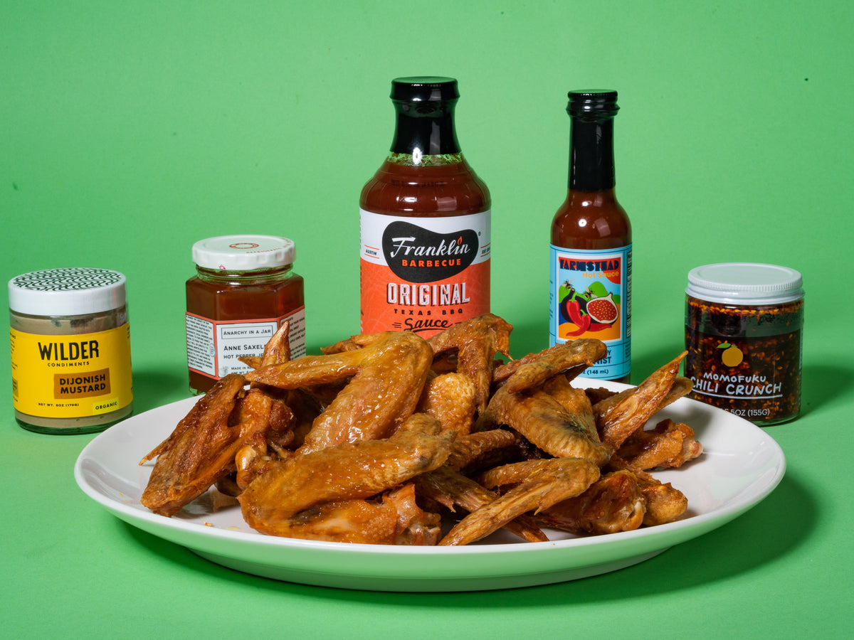 Heritage Chicken Wings, raised by Frank Reese from Good Shepherd ...